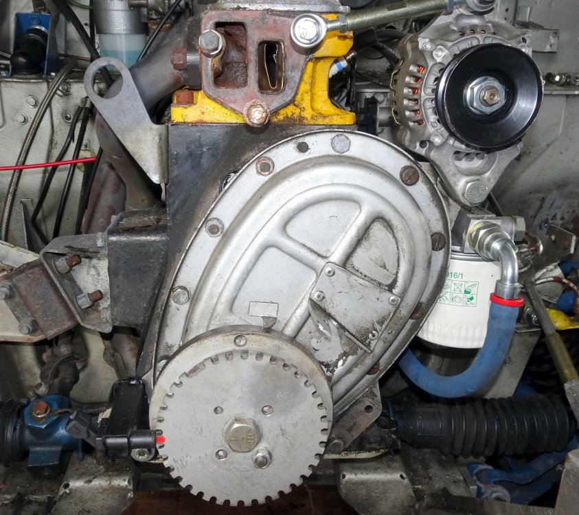 Aluminium Front Engine plate - Engine and Ancillary talk - Sideways ...