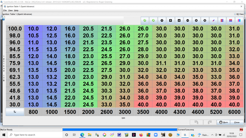 Developing AFR and VE tables from scratch? - Ignition, ECU and Fuel ...